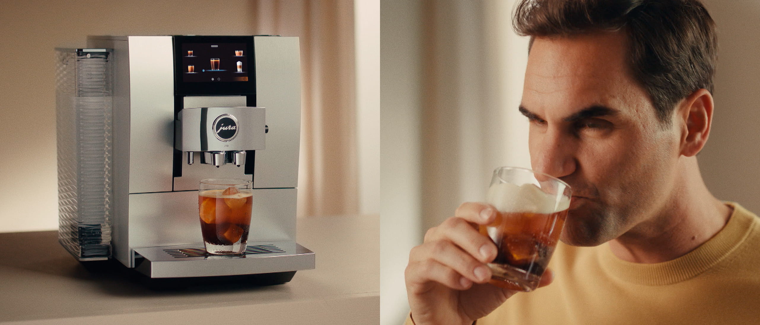 The latest campaign featuring Roger Federer - JURA Coffee Machines ...